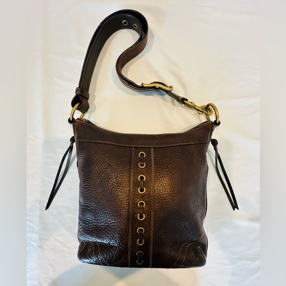 Coach | Bags | Coach Vintage Chelsea Laced Duffed Crossbody Shoulder ...